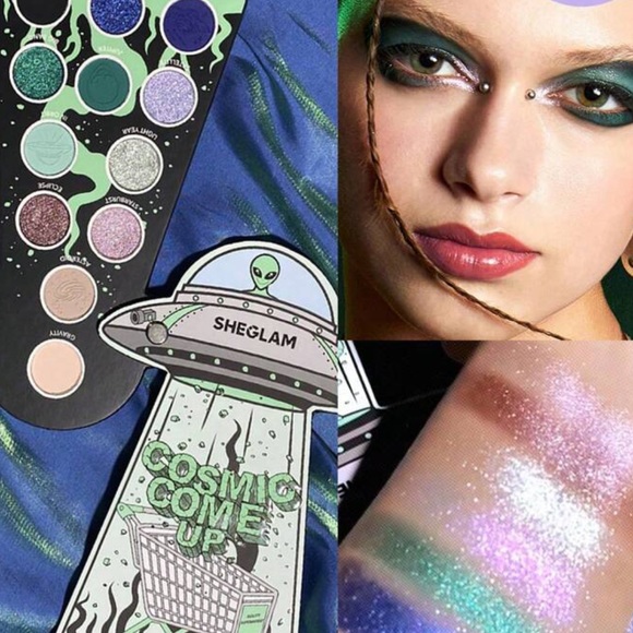 Rebellious Rose | Makeup | Sheglam Alien Mood Palette 2color Shimmer ...